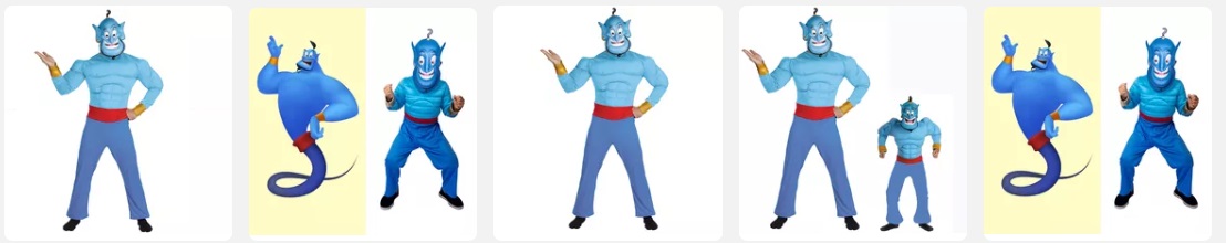 🥇Disfraz de Genio de Aladdin - El rincón de los disfraces🥇