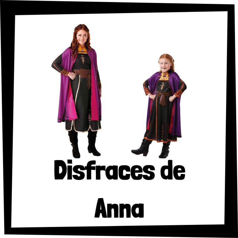 🥇Disfraz de Anna de Frozen - El rincón de los disfraces🥇