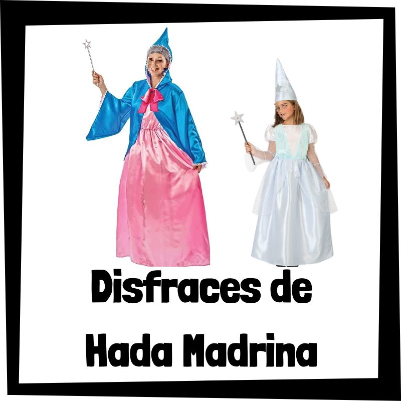 🥇Disfraz de Hada Madrina de La Cenicienta🥇
