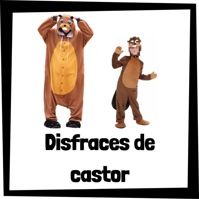 🥇Disfraz de castor - El rincón de los disfraces🥇